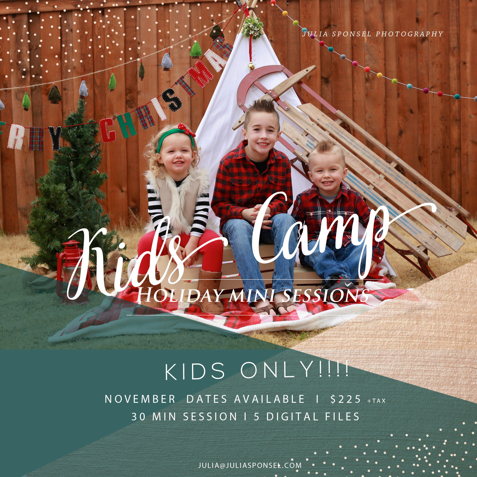 Kids Camp | Holiday Mini Sessions | Frisco Photograher » Julia Sponsel ...